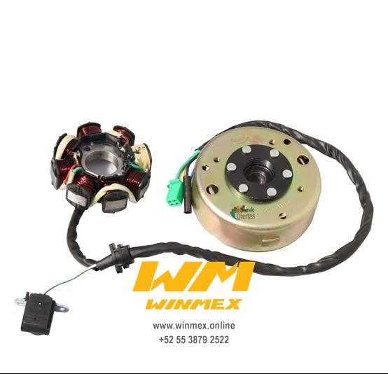 MAGNETO COMPLETO CS125,DS125,DS150,WS150 - Winmex