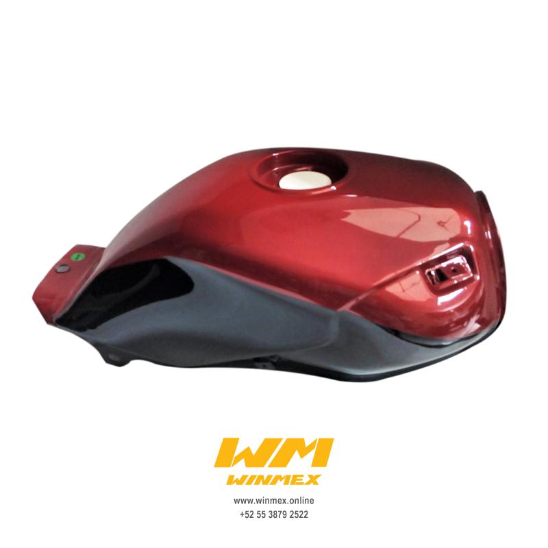 TANQUE DE COMBUSTIBLE NEGRO/ROJO RT200 - Winmex